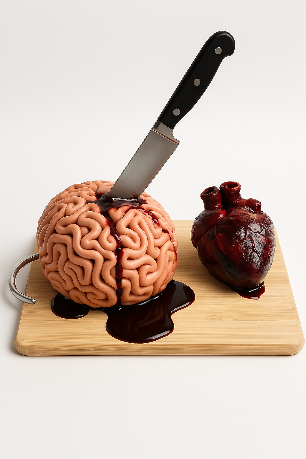 Bloody Brain & Heart Cake – 7th Heaven Bakery UK
