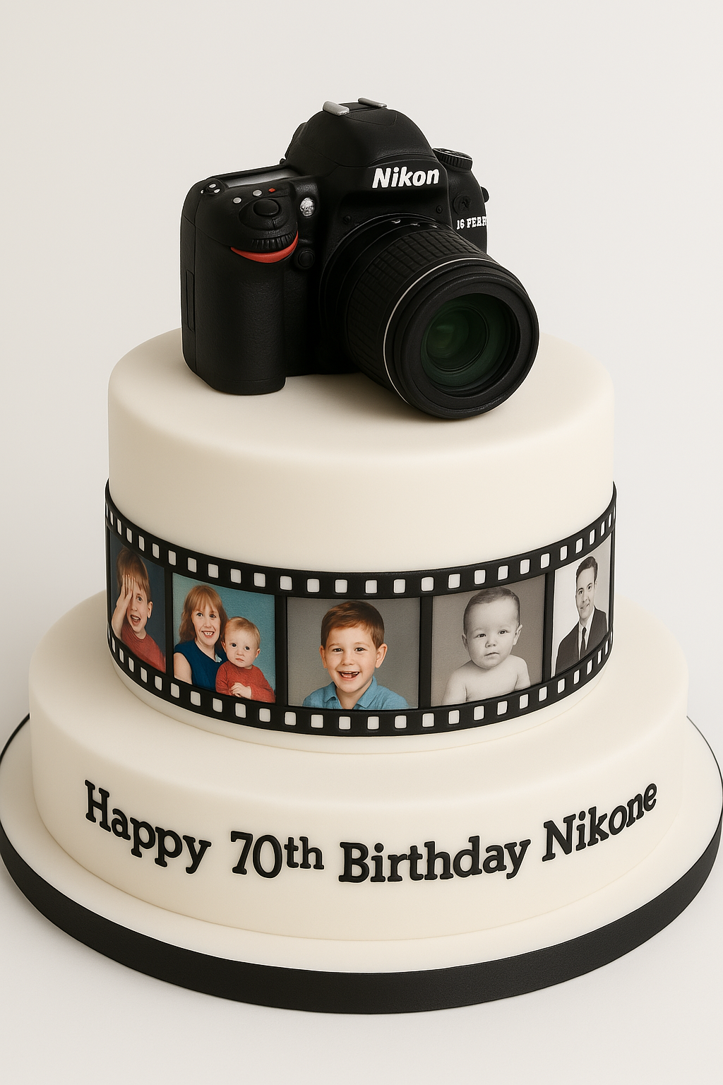 Camera Reel Film Cake – 7th Heaven Bakery UK
