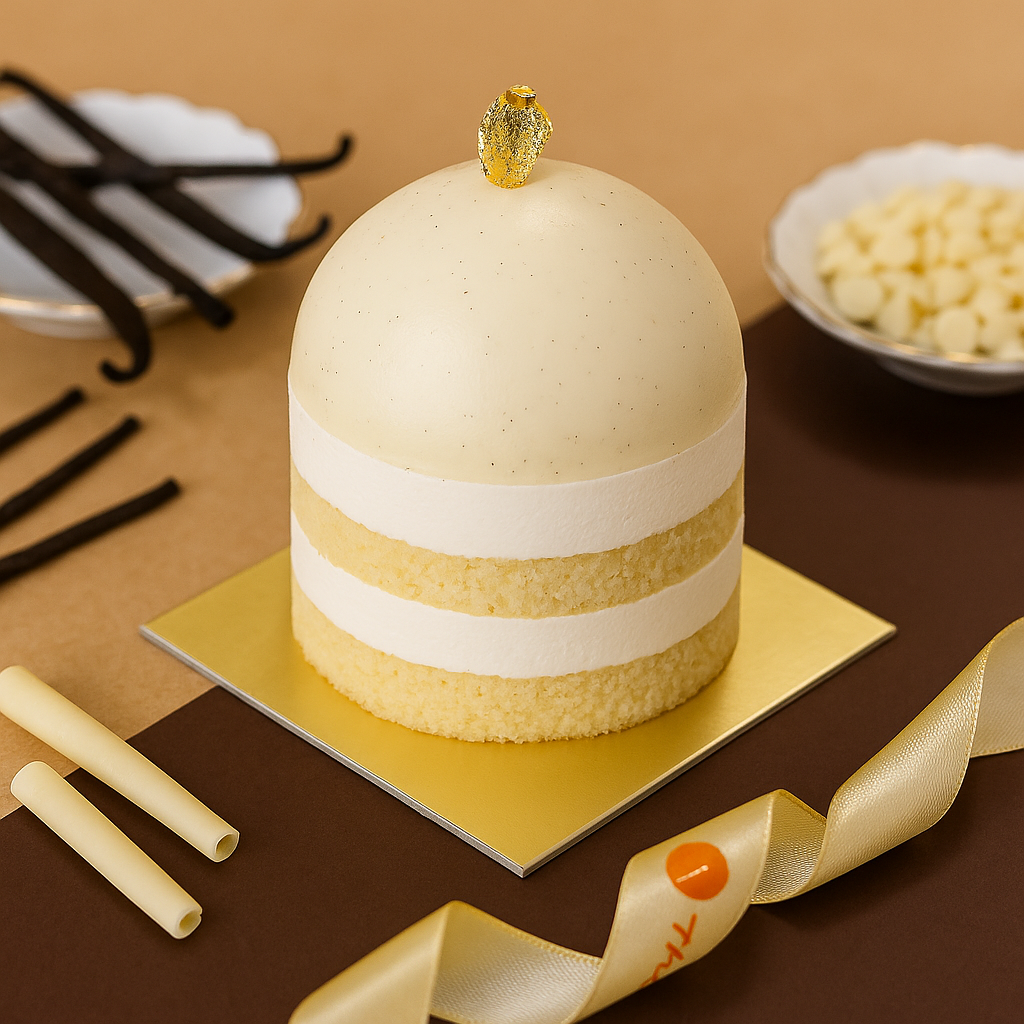 Classic Vanilla Mini Burst Cakes – 7th Heaven Bakery UK
