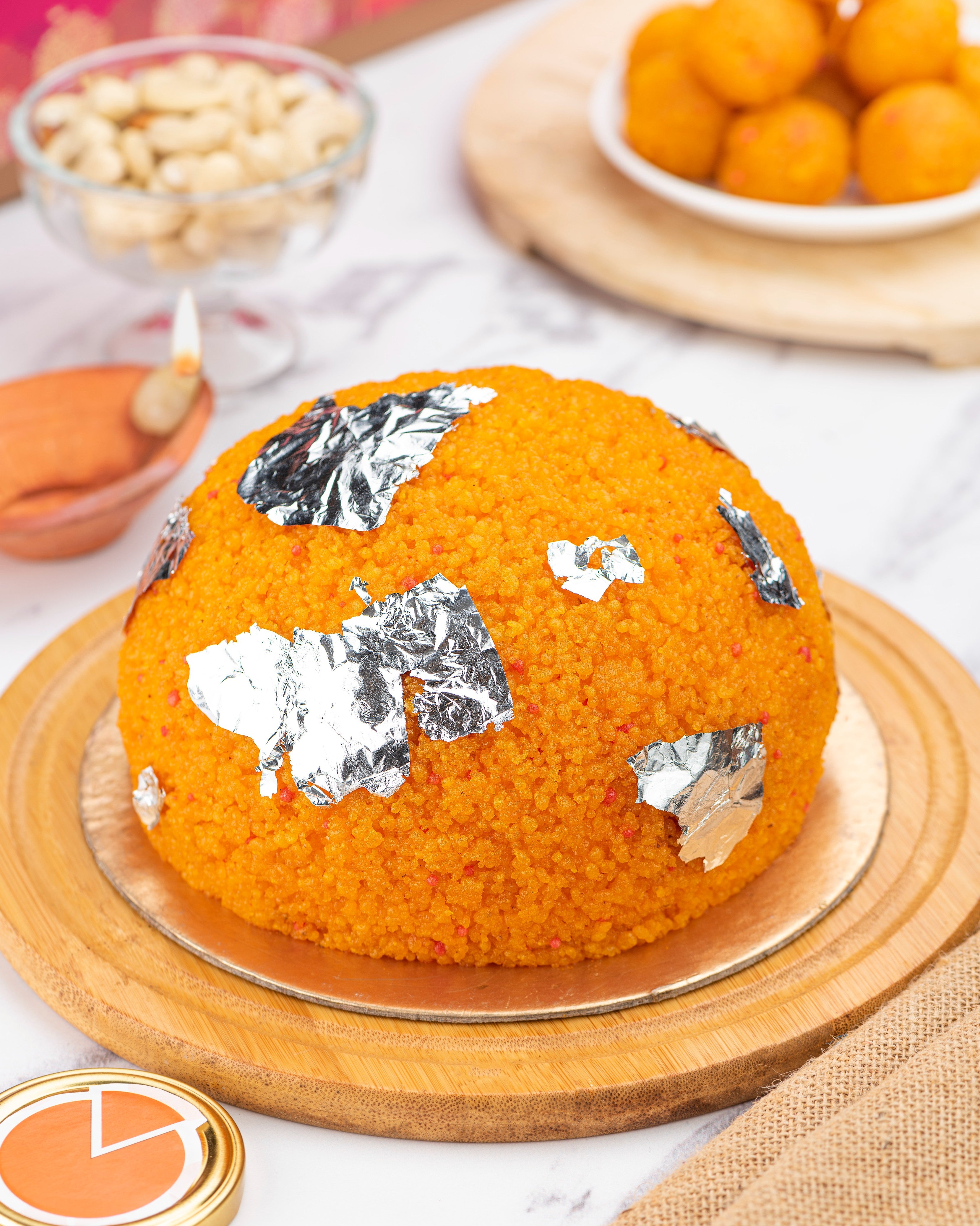 Motichoor Cake – 7th Heaven Bakery UK