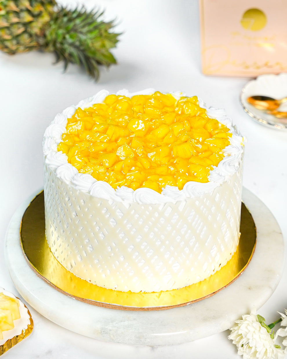 Pineapple Cake – 7th Heaven Bakery UK