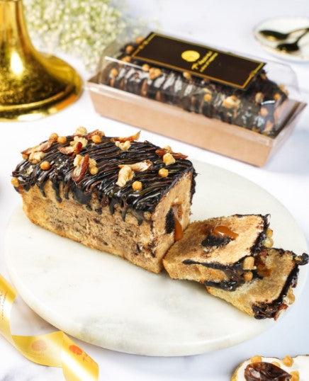 Sticky Toffee Date Slice Cake – 7th Heaven Bakery UK